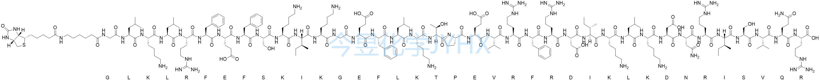 生物素biotin标记肽LL-37/2022972-72-9/今昱化学JYHX - 今昱化学多肽